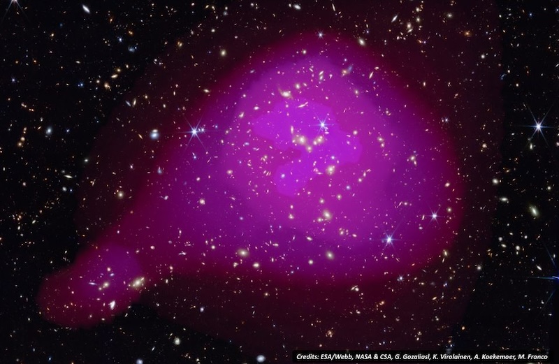 Astronomers capture earliest galaxies with James Webb Space Telescope ...