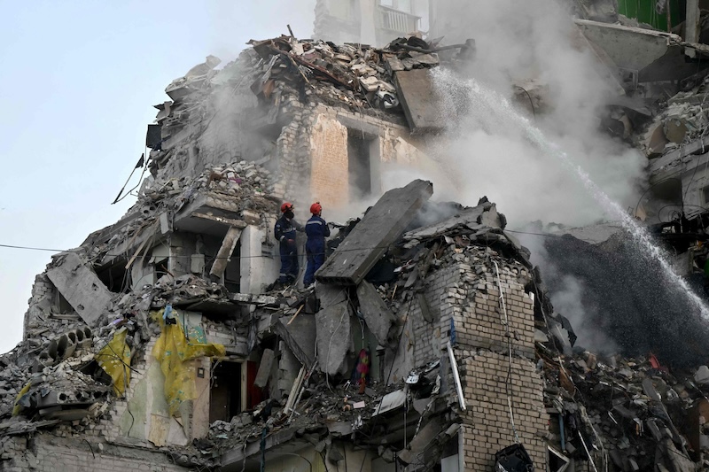 Russian air assault on Kyiv kills 13, dozens injured - Helsinki Times